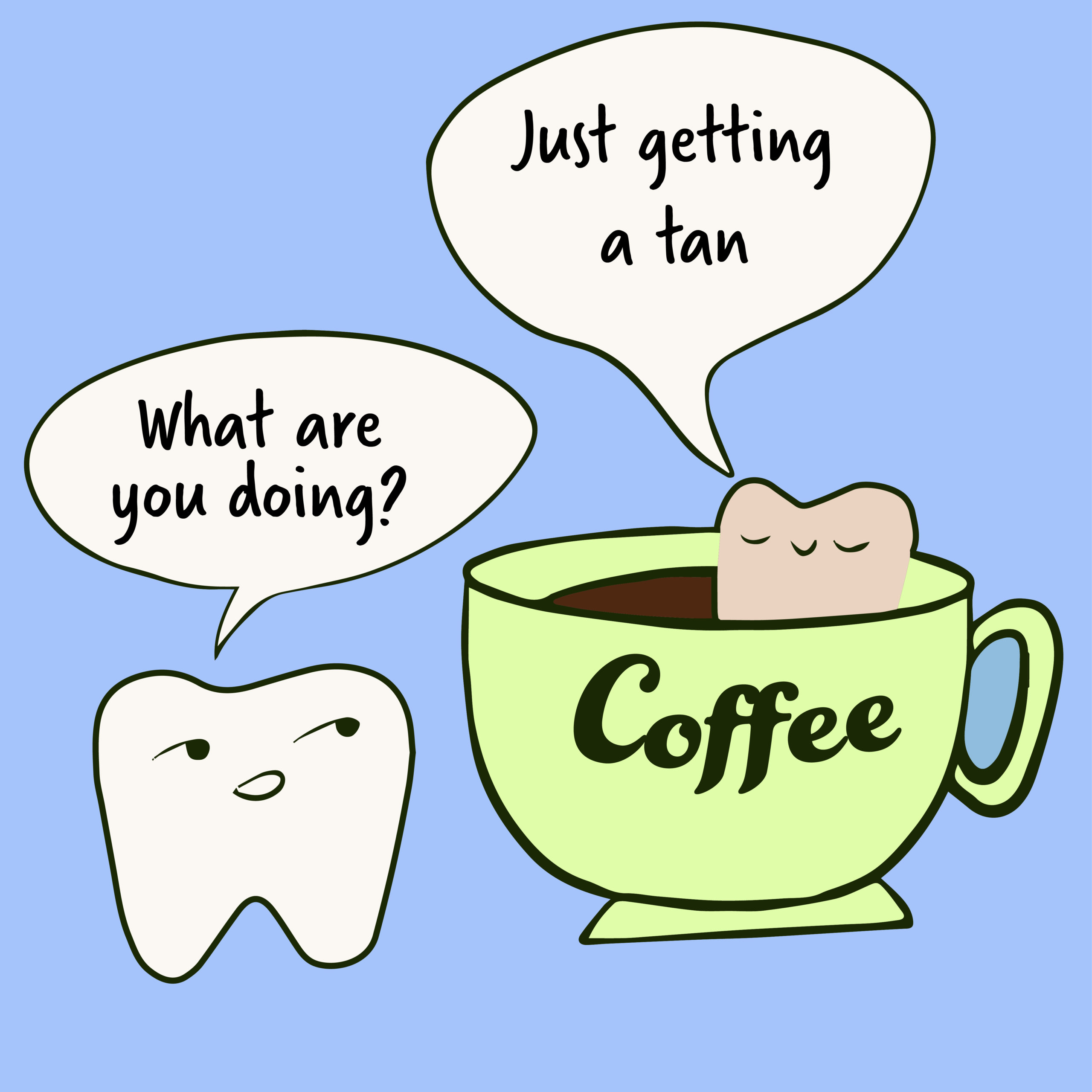 Ways to avoid coffee stains on your teeth - Columbia Family Dental
